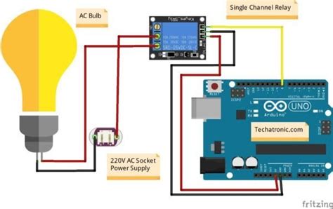 Arduino Relay Schematic Diagram Arduino Relay Module Tutorial Diy Electronics Projects
