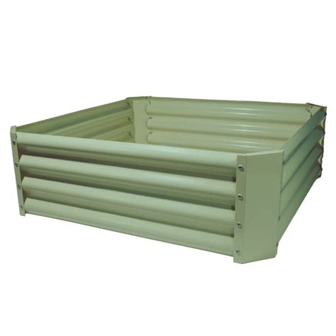 Raised Bed Garden Planter Square 4ft X 4ft Green