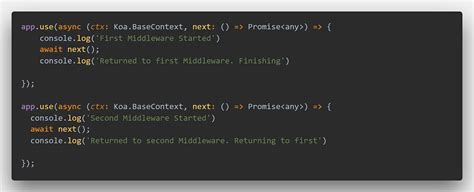 Typescript With Koa Writing Middlewares By Abu Ashraf Masnun Medium