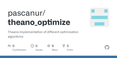 Github Pascanurtheanooptimize Theano Implementation Of Different Optimization Algorithms