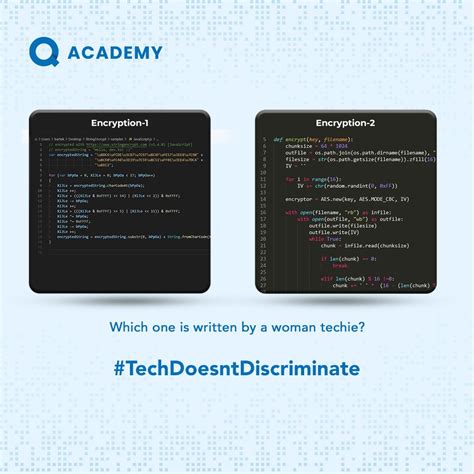Q Academy On Linkedin Techdoesntdiscriminate Qacademy Qatech Womensday
