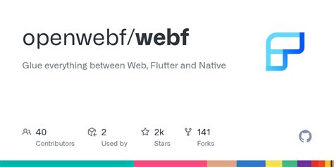 github openwebf webf glue everything between web flutter and native