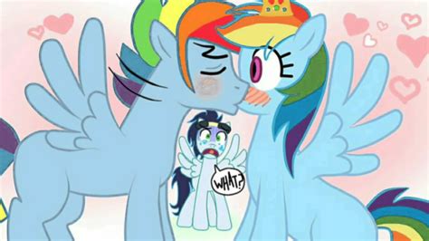 Mlp Rainbow Dash And Rainbow Blitz