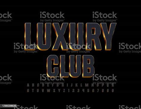 벡터 엘리트 로고 럭셔리 클럽 블랙과 골드 세련된 알파벳 문자 및 숫자 세트 검은색에 대한 스톡 벡터 아트 및 기타 이미지 검은색 그래픽 프린트 금 금속 Istock