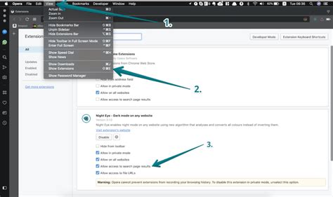 Opera Dark Mode How To Get The Best Night Mode Available 2025 Night Eye