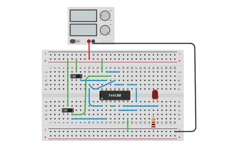 Circuit Design Xor Gate Nand Tinkercad