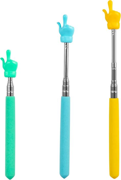 Retractable Finger Pointer Stick For Classroom Extendable Telescopic Presentation Retractable Finger Pointer Stick For Classroom Extendable Telescopic Presentation