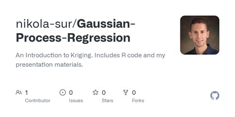 Github Nikola Surgaussian Process Regression An Introduction To