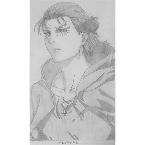 Eren Jaeger Pencil Sketch By Me Ranimeart