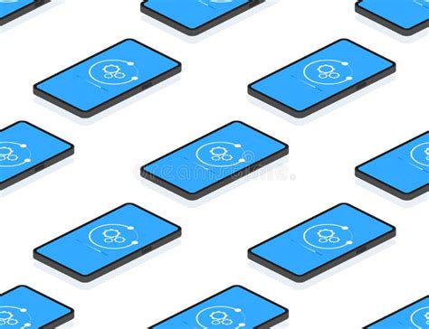 Data Update Or Synchronize With Bar Process Update On Laptop And Smartphone Isometric
