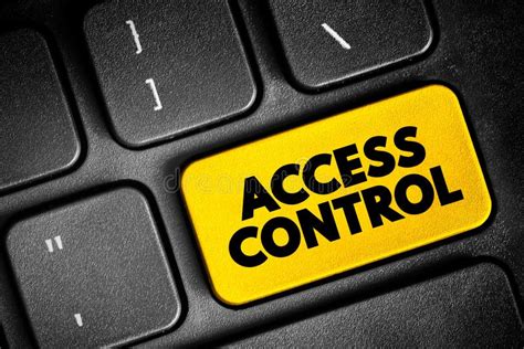 Access Control Selective Restriction Of Access To A Place Or Other