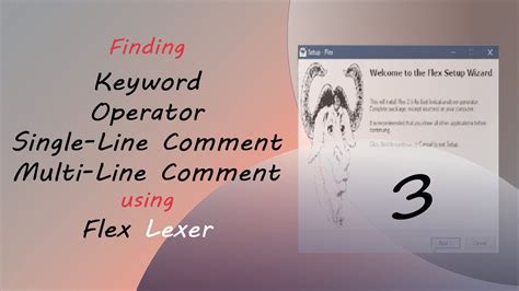Flex And Bison Tutorial Part 3 How To Identify Operators Single And Multi Line Comments C Lab