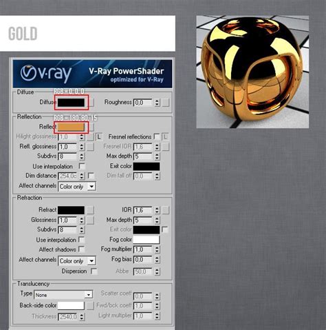 Best Vray Rendering Materials Settings Images On Pinterest Tutorials Ds Max Tutorials