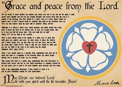 Old Lutheran T Shop Lutheran Rose Placemat Luther Rose