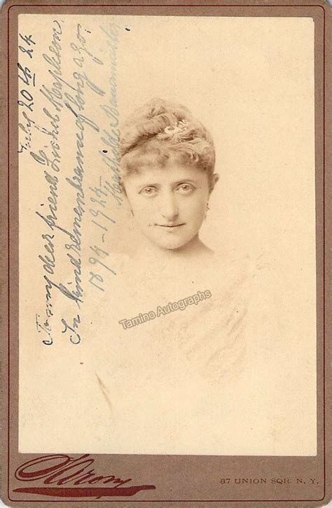 Mathilde Bauermeister Autograph Cabinet Photo 1924 Tamino