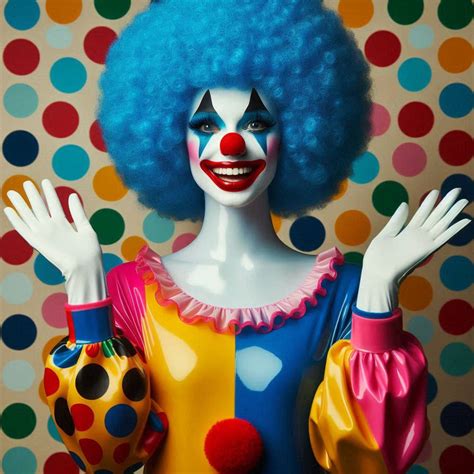 Latex Clown Girl By Clownyworld On Deviantart