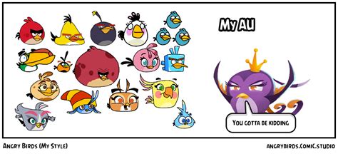 Angry Birds My Style Comic Studio