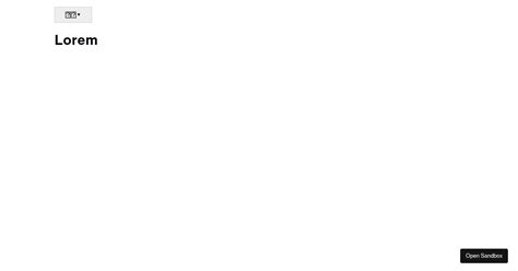 Css Dropdown Codesandbox