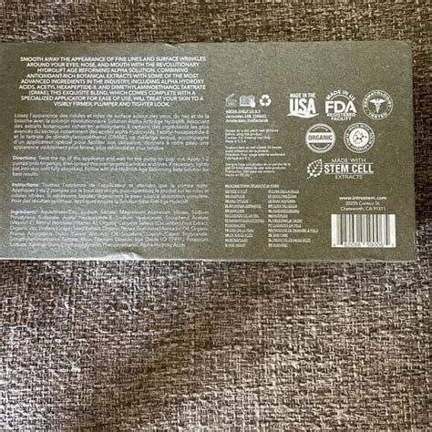 Introstem Hyrdrolift Age Reforming Alpha Solution Ebay