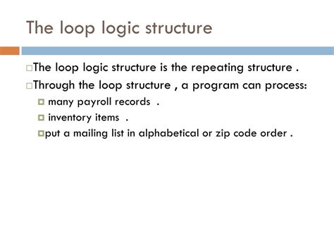 Ppt Problem Solving With Loops Powerpoint Presentation Free Download Id3575570