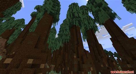 Sequoia Trees Data Pack 1minecraft
