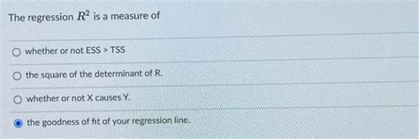 Solved What Does A Regression With A Dummy Variable Examine
