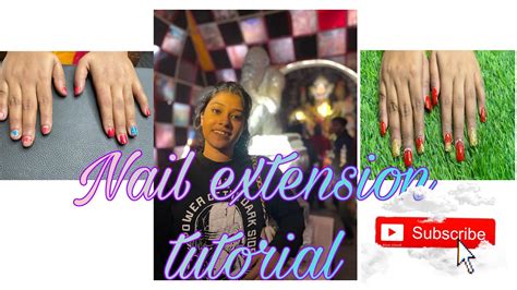 Step By Step Permanent Nail Extension Nail Art Designs Nail