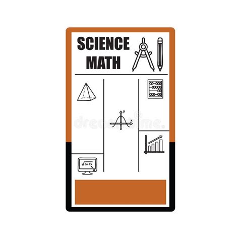 Poster Infographics For Science Math Stock Vector Illustration Of