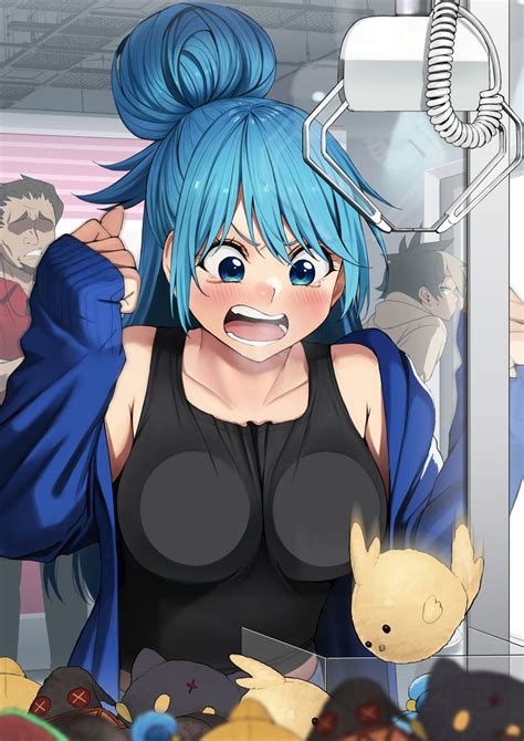 Aqua Satou Kazuma Chomusuke Emperor Zel And Hans Kono Subarashii