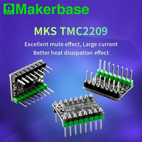Jual Tmc2209 2 0 Makerbase Tmc 2209 Stepper Motor Driver Stepstick 3d