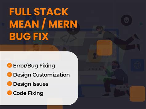 fullstack bug fixing mern upwork