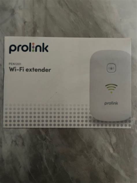 Prolink Wifi Extender Computers And Tech Parts And Accessories Networking On Carousell