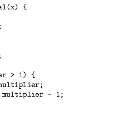 3 A Function To Compute The Factorial Of A Number Download Scientific Diagram