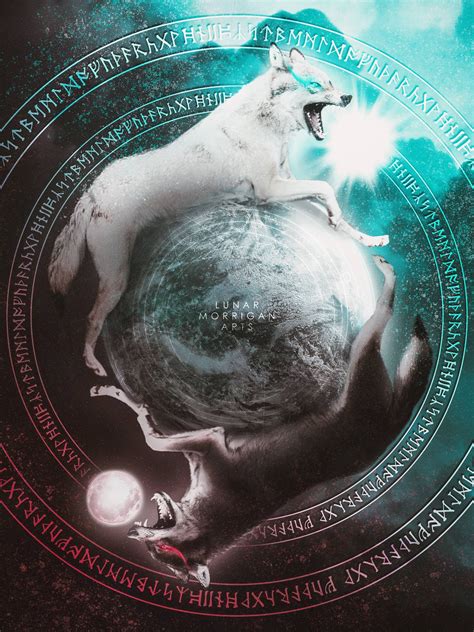 Skoll And Hati Norse Mythology