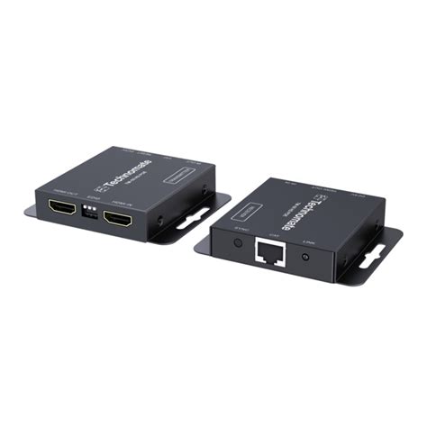 Technomate TM HD POE HDMI Extender Over CAT E Manual ManualsLib