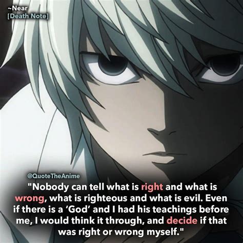Near Death Note Quotes