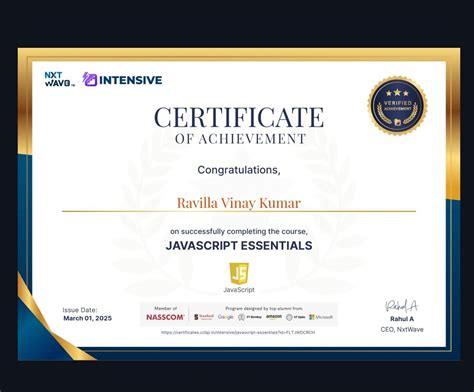 Nxtwave Learningprogress Ravilla Vinay Kumar