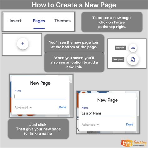 How To Make Google Sites Enjoy Teaching With Brenda Kovich