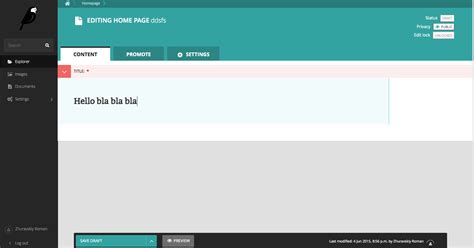 Python Only Title Menu While Creating New Page Install Wagtail Stack Overflow