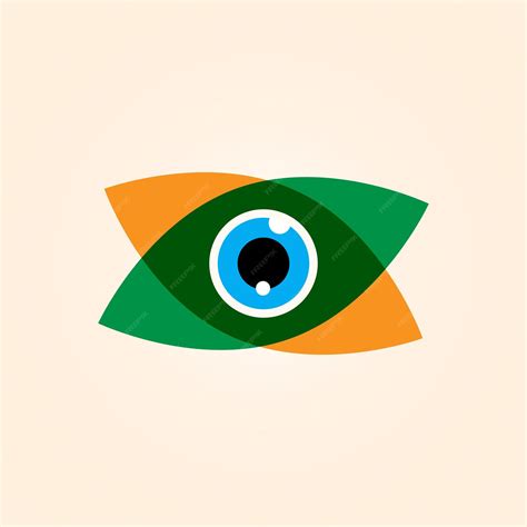 Premium Vector Colorful Eye Logo Vision Icon