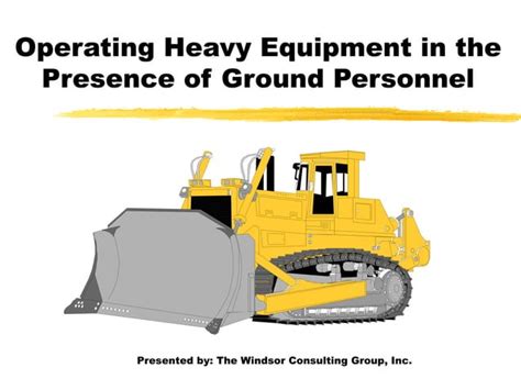 OSHA Construction Safety For Vehicles Mobile Equipment And Machinery