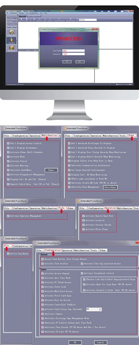 One Door TCP IP Network Access Control Panel Wiegand Controller Computer Based Software With