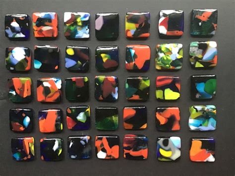 Stained Glass Candy Knobs Multicolored Glass Cabinet Knobs Etsy