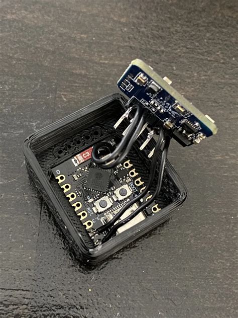 presence sensor case esp32 c3 super mini ld2410c by maggoh makerworld