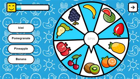 Fruit Wheel Educational Game Html5 Game Construct 2 3 By NubiaStudio