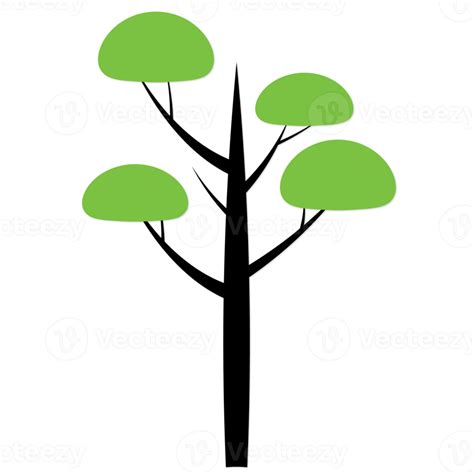 Tree Cartoon Design 14428990 Png