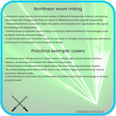 Nonlinear Wave Mixing Enhance Signal Optics And Precision