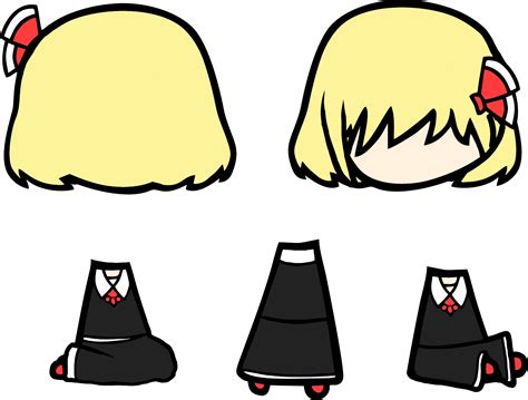 Rumia Touhou Walfas Custom Body Prop By Lavishinlegit On Deviantart