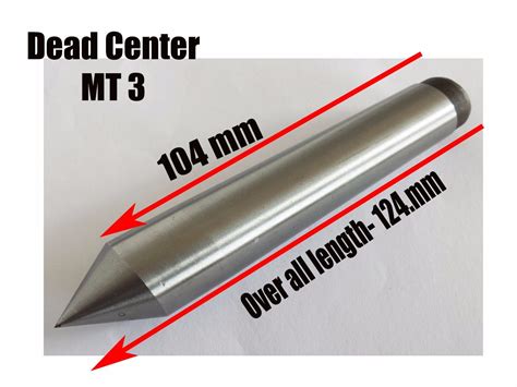 MT3 Morse Taper Dead Center Engineers Lathe Tool Tailstock Fits Engineeing Tools EBay UK