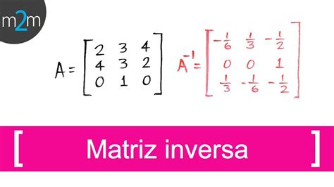 Como Hacer Una Matriz Inversa Printable Templates Free